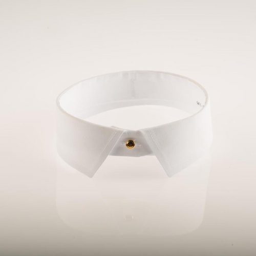 Starched Stiff White Classic Collars - Barker Formalwear